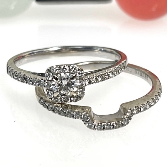 NAMDAR | Jewelry | 8k Diamond Ring Set | Poshmark
